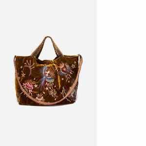 Johnny Was | Bags | Johnny Was Victoria Velvet Tote Bag Large Vintage ...